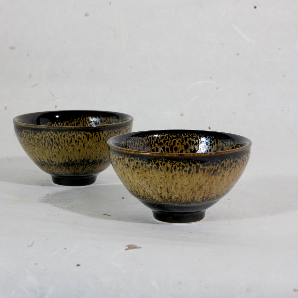 Black Hare's Fur Teacups, Set of Two (4.5 oz) – In Pursuit of Tea